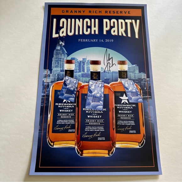 Other | Redneck Riviera Whiskey Launch Party John Rich Autographed ...